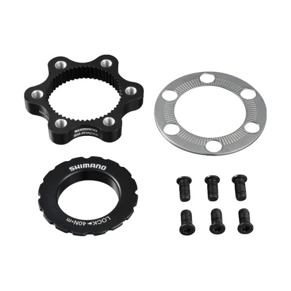 Shimano Deore Disc Brake Rotor Adapter ( 6-Bolt Rotor to Centerlock Hub)