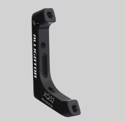 Alligator Brake Adapter Post Mount to Flat Mount Rear 160mm
