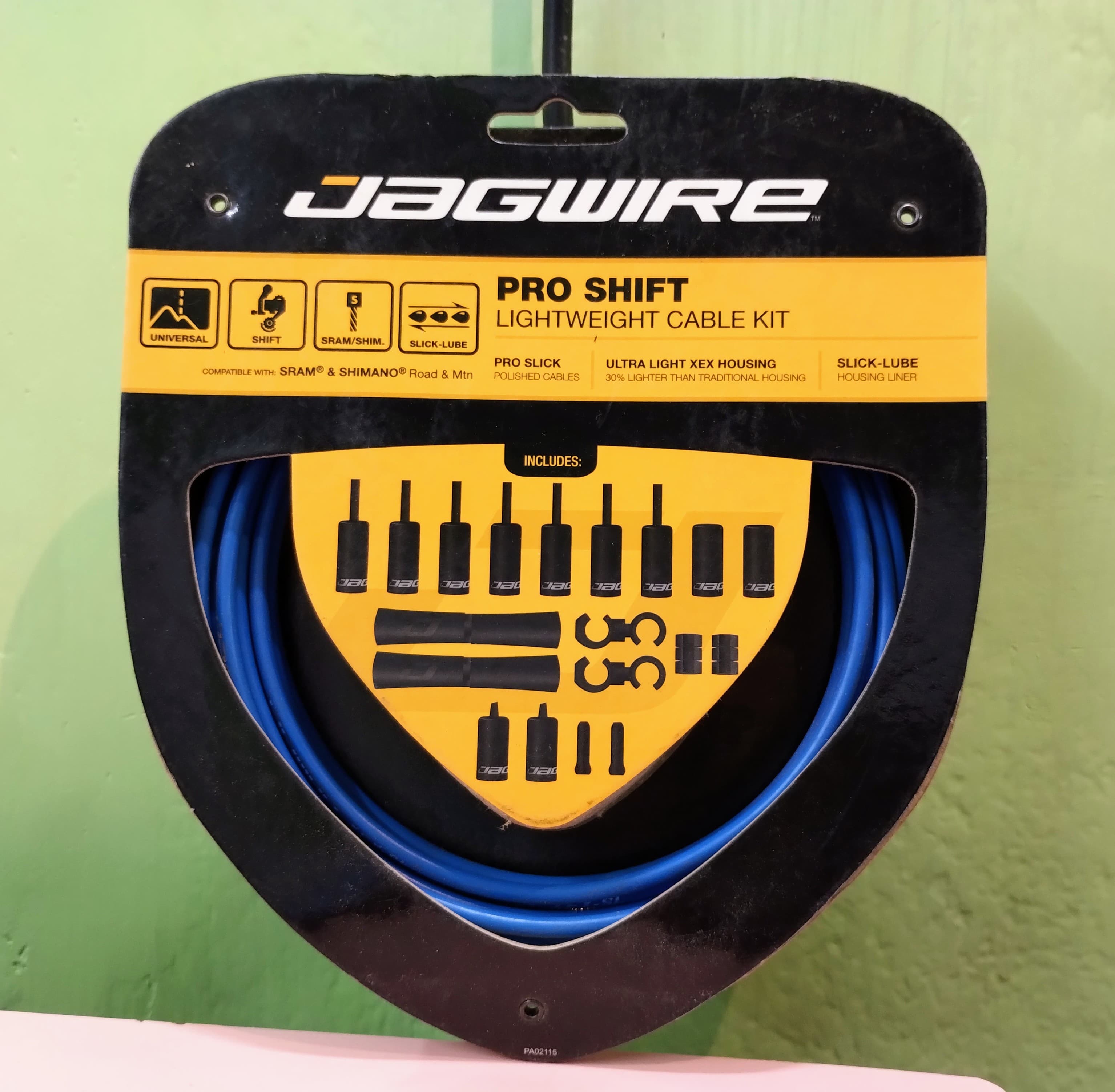 Jagwire Pro Sport Shift Kit - Blue