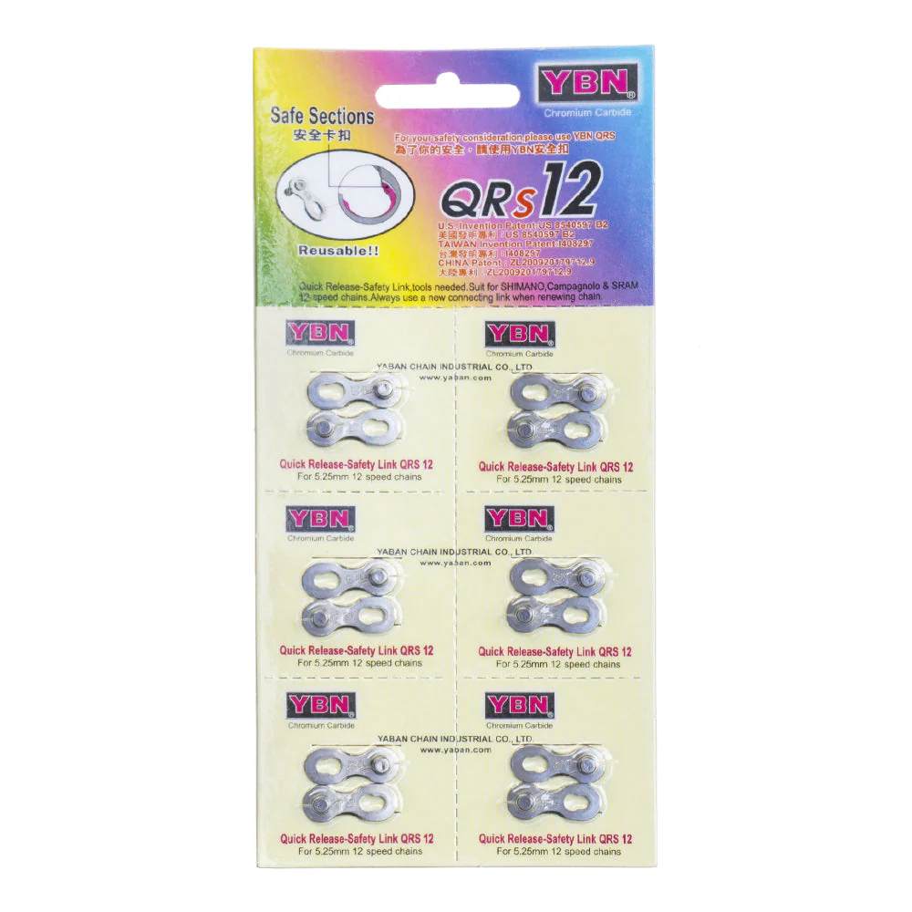 YBN QRS12 12-Speed Chain Quick Link
