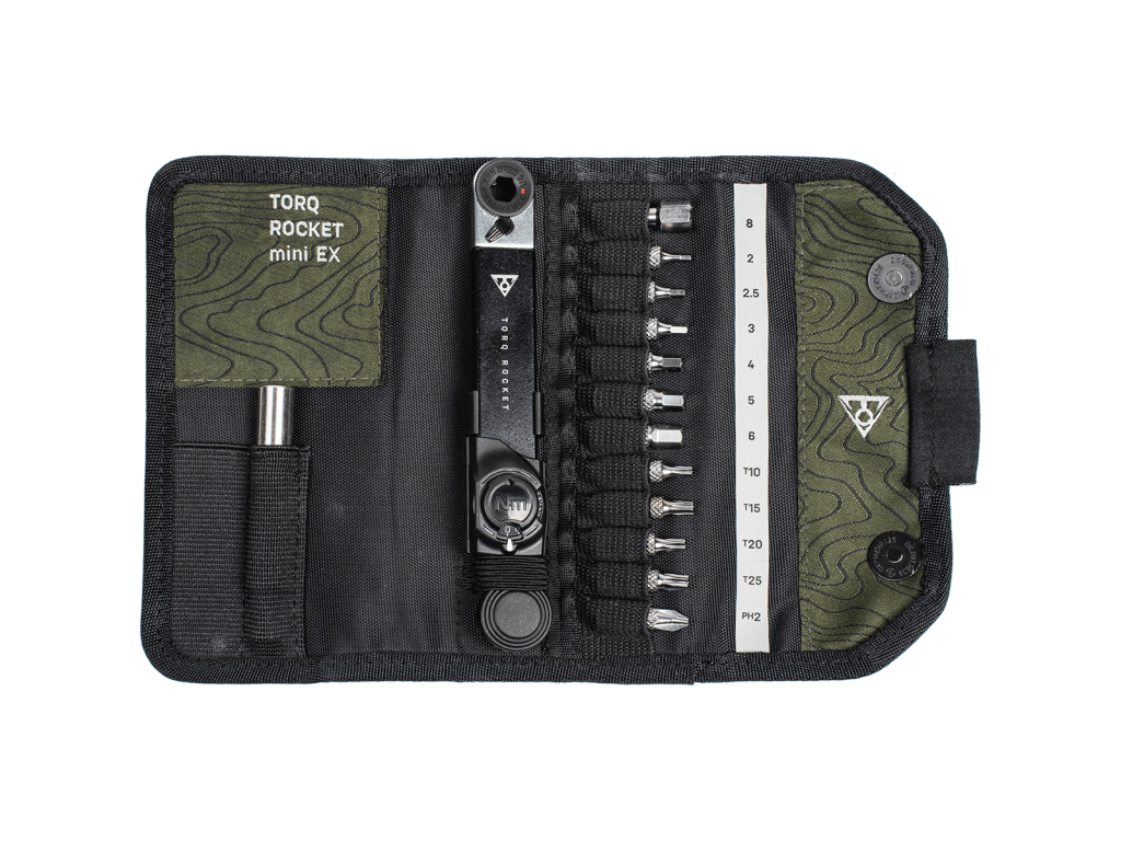 Topeak TORQ ROCKET mini EX Multitool Torque Wrench (2-10nm) with ...