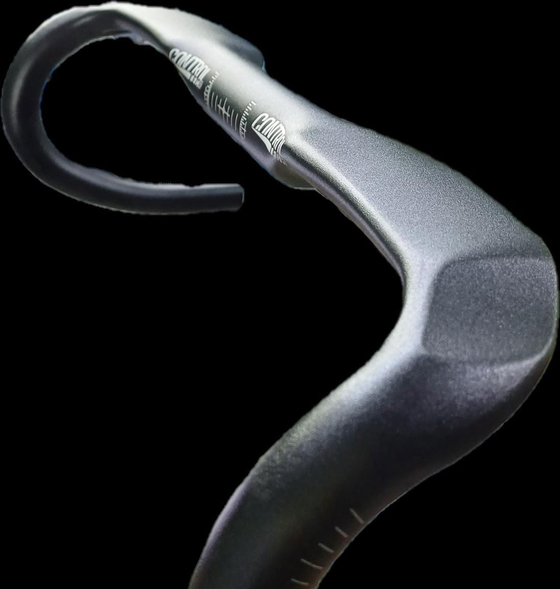 Controltech Cougar FL4 Alloy Handlebar (380mm) Full Black