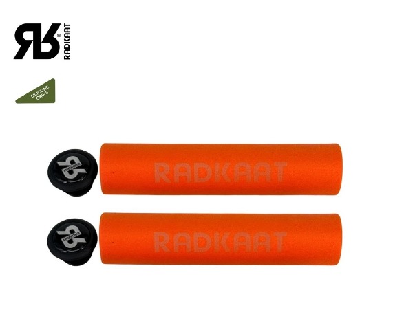 Radkaat Silicone Race Grips Orange